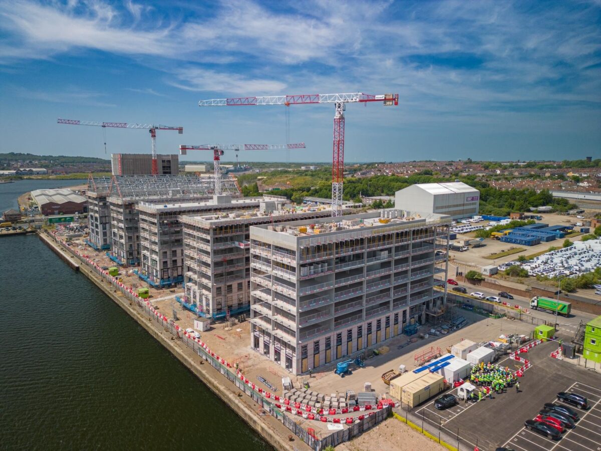 Partners celebrate ‘topping out’ of catalytic £130m residential ...